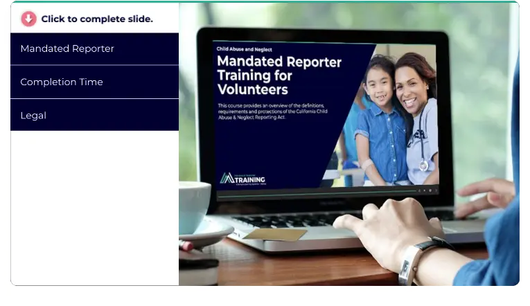Take Mandated Reporter Training for CA Religious Volunteers